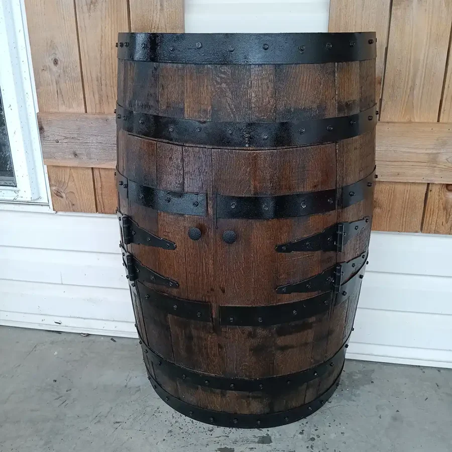 Whiskey Barrel Cabinets - Home and Garden Barrels